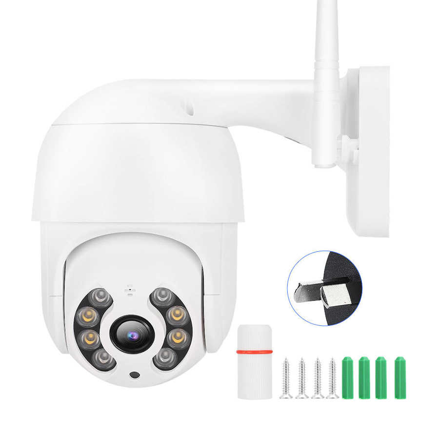 with 8 LED Lights 1.5in Mini PTZ CCTV Security Cam... – Grandado