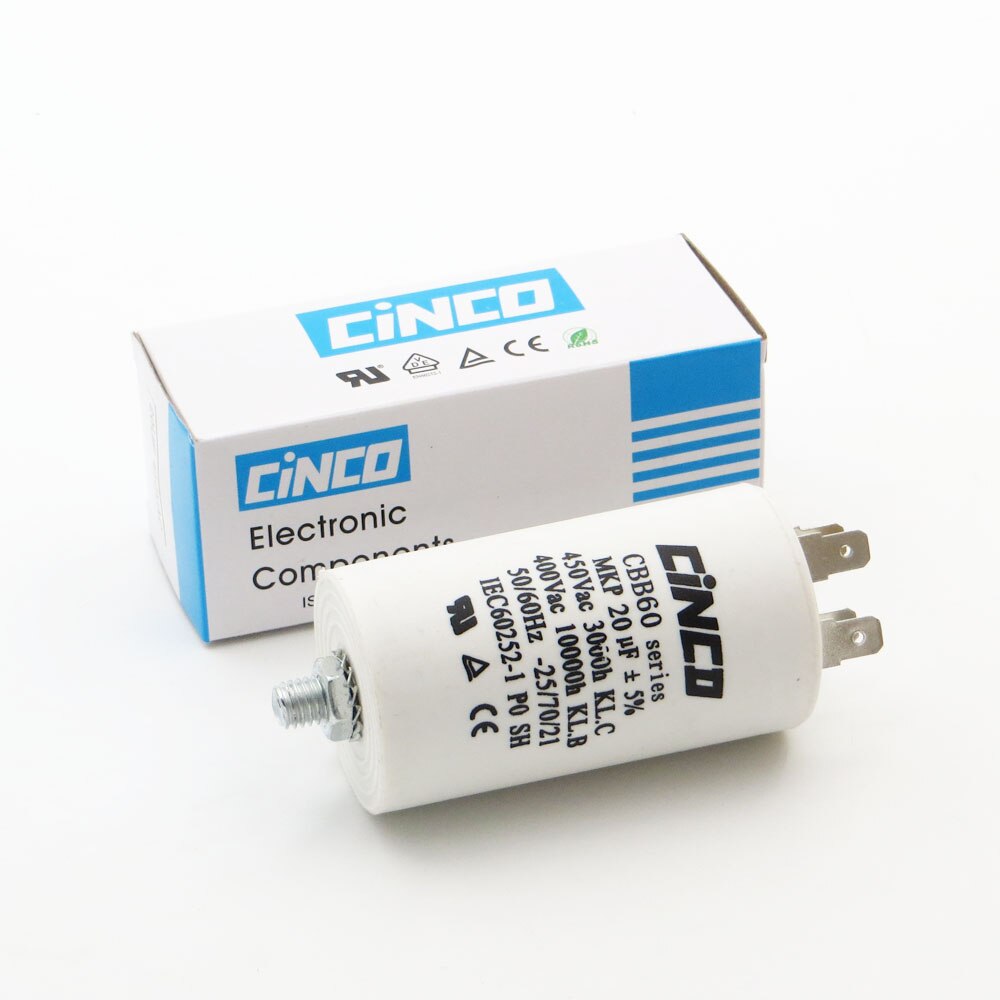 20uF 400 450 V CBB60 Motor Run Capacitors 20 UF SH... – Grandado