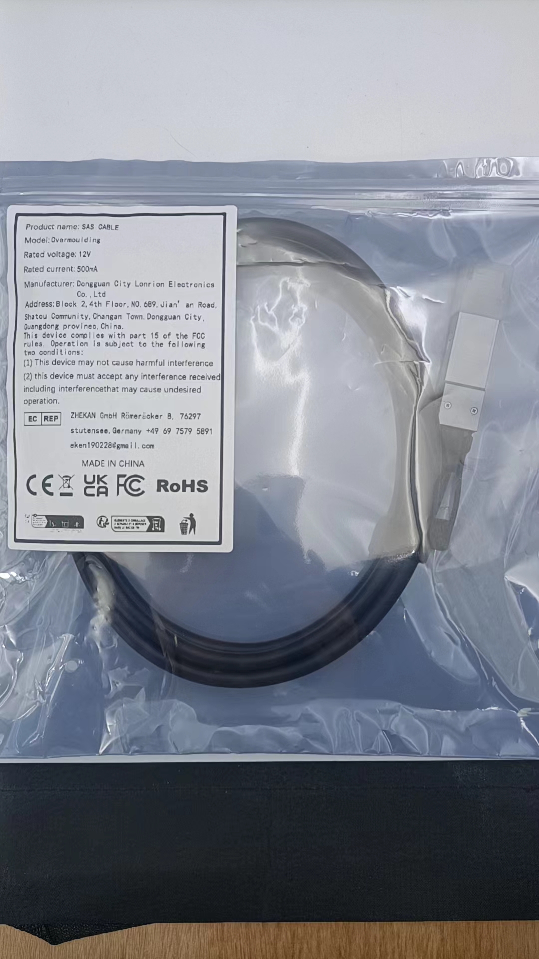 LONRIONSAS#Oculink SAS SFF-8611 4.0 4i male to Dua... – Grandado