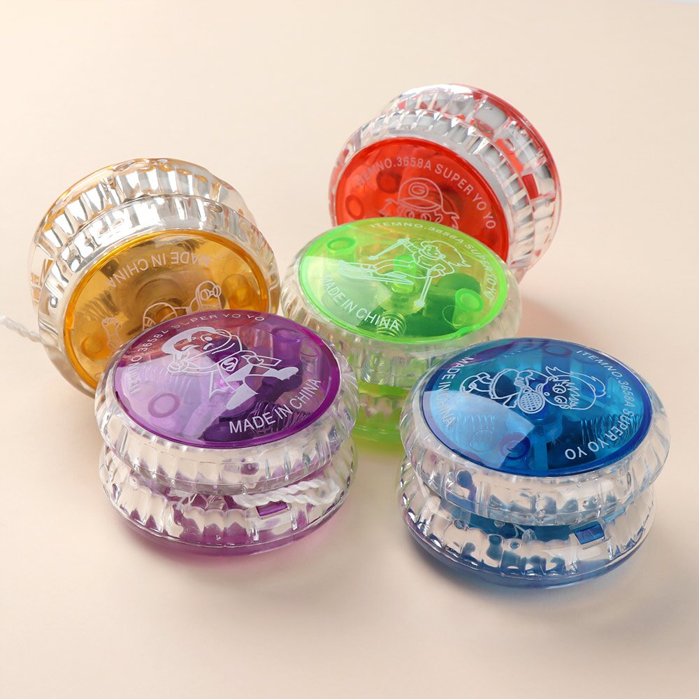 1pc Magic Yoyo Ball Toys Colorful Plastic Luminesc... – Vicedeal