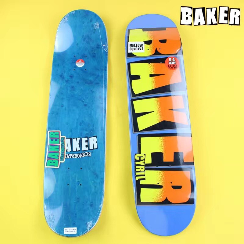 baker skateboard decks Canadian maple epoxy glue s... – Grandado