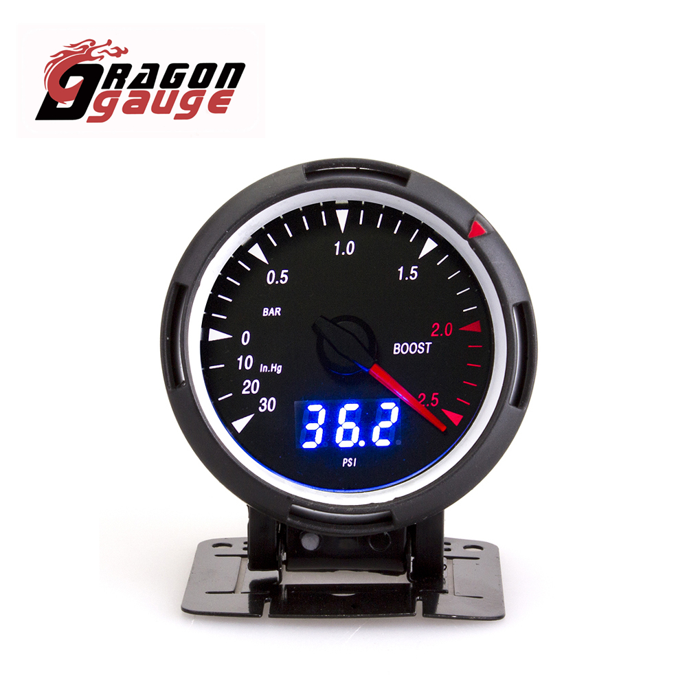 Dragon Gauge 60Mm Boost Gauge Vacuum Gauge Psi/Bar... – Vicedeal