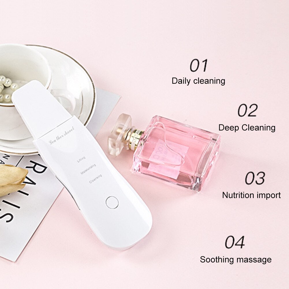 Ultrasonic Skin Scrubber Deep Face Cleaning Machin... – Grandado