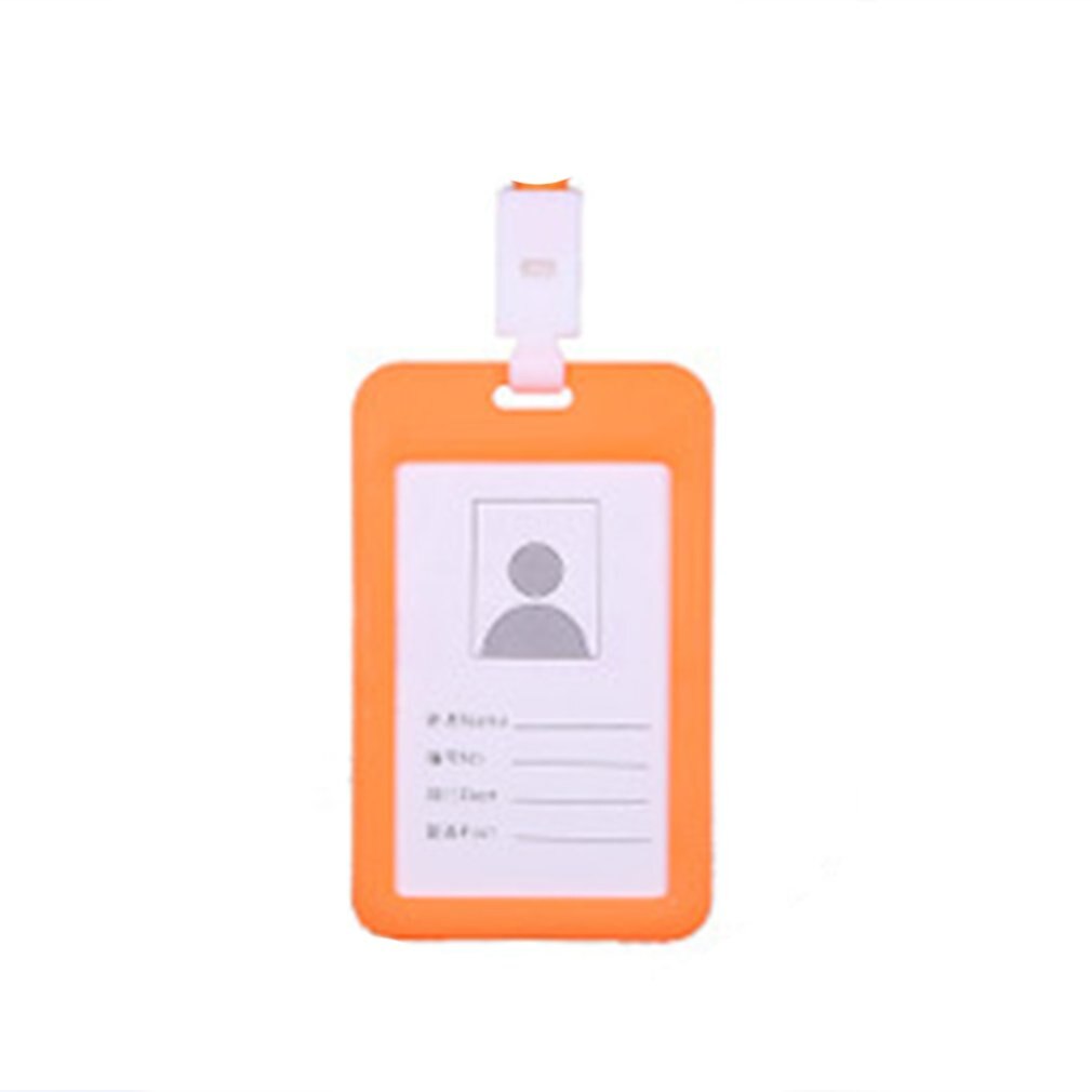 Badge Holder Portable Double-Sided Transparent Emp... – Vicedeal