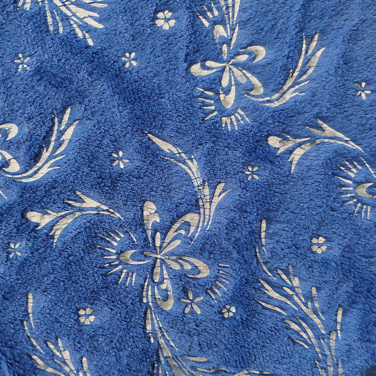 fabric full polyester bronzing knit pv velvet fini... – Vicedeal