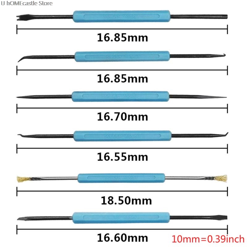 Outils d'aide à la soudure Yeeco 6 pièces Double f... – Grandado