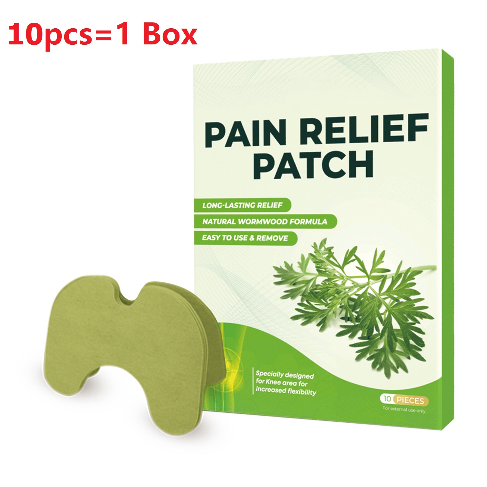 10/30/50pcs Wormwood Pain Relief Patch Natural Her... – Grandado