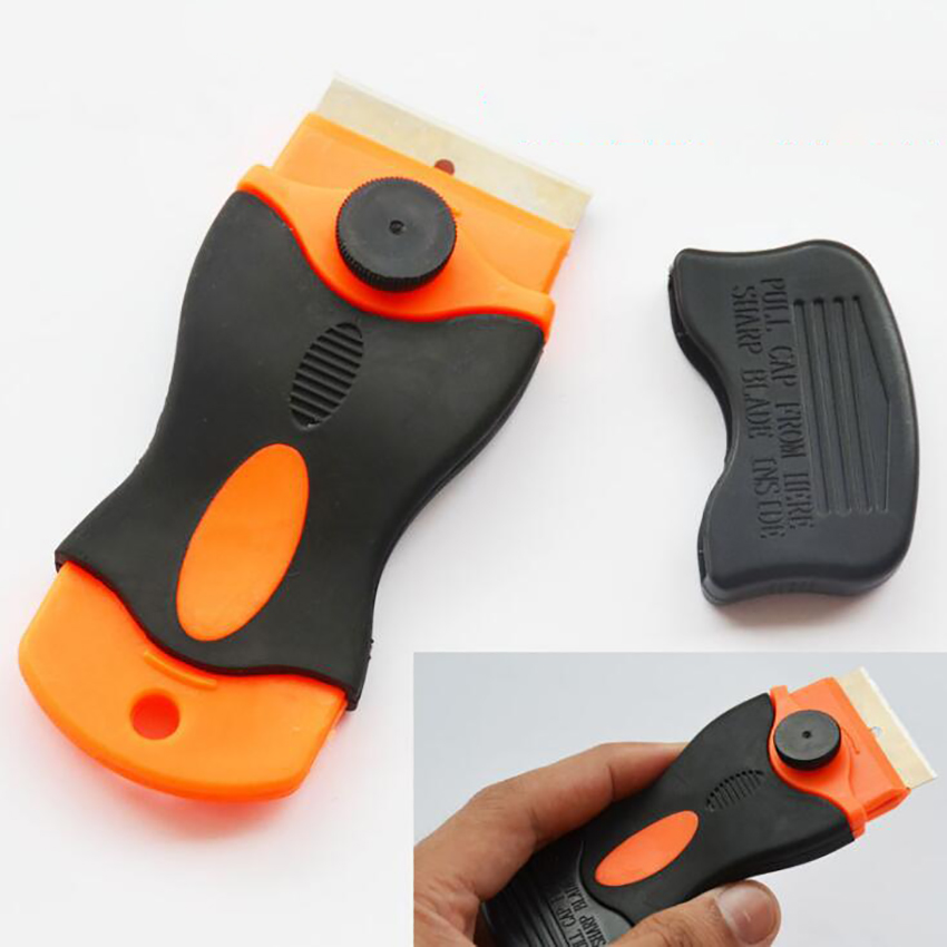 Razor Blade Scrapers Stainless Steel Blade Glass C... – Grandado