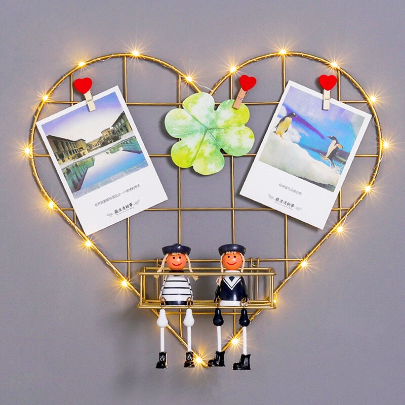 Muur Decoratieve Ijzeren Muur Foto Grid Panel Rack... – Vicedeal