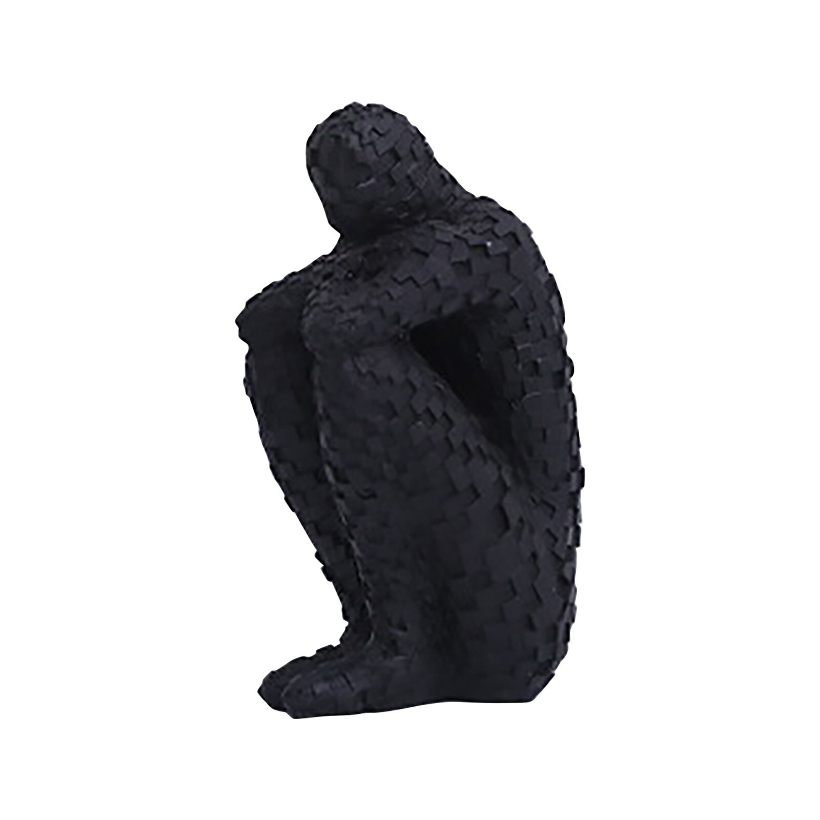 Resin Abstract Figure Mini Thinker Modern Sculptur... – Grandado