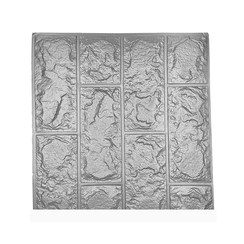 1Pcs Home Decor 3D Stone Brick Wall Stickers Paper... – Grandado