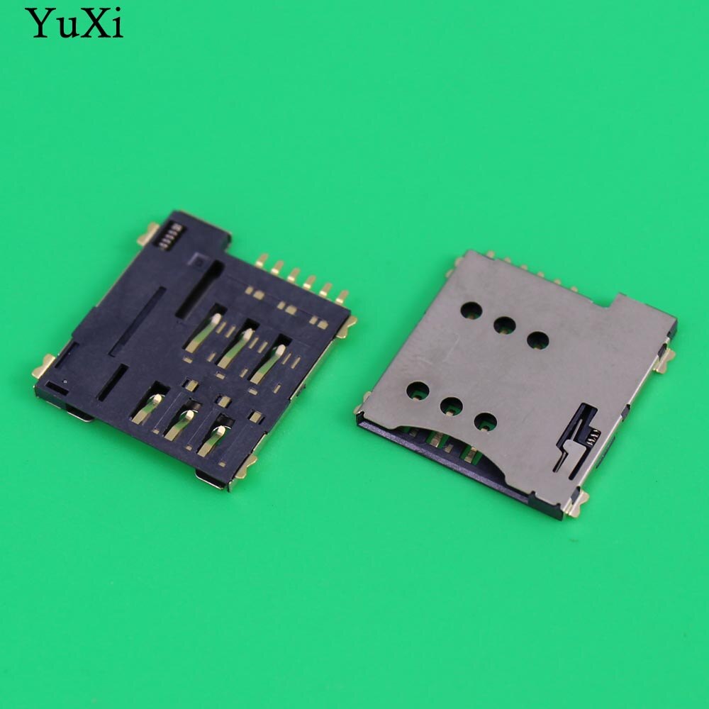 YuXi 6pin push micro sim card socket holder slot r... – Vicedeal