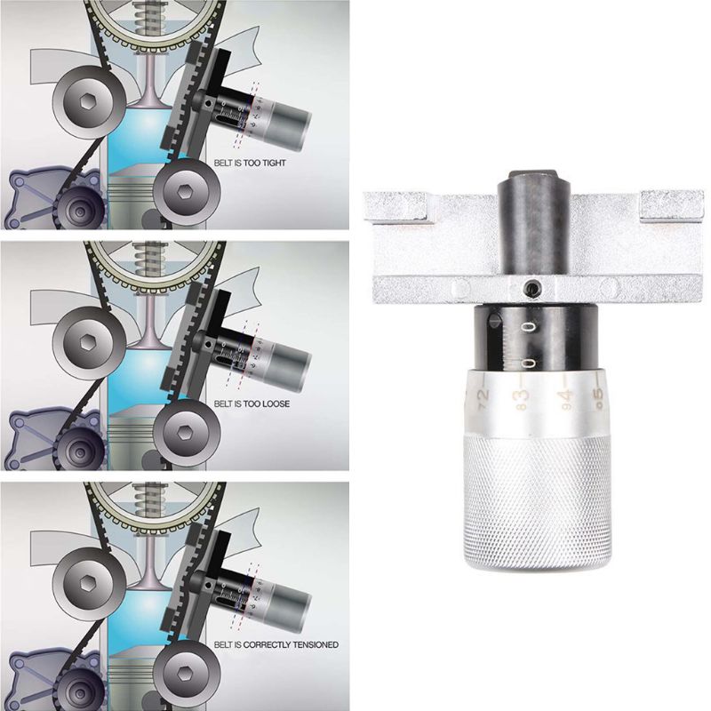 Car Drive Cam Belt Timing Belt Tension Gauge Teste... – Grandado