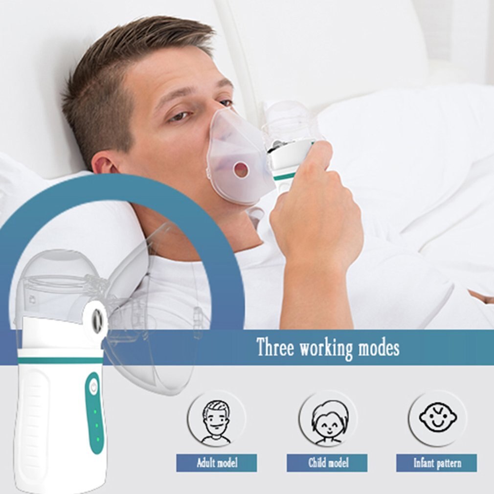 Nebulizer Micro-Mesh Atomization Mini Portable Han... – Grandado