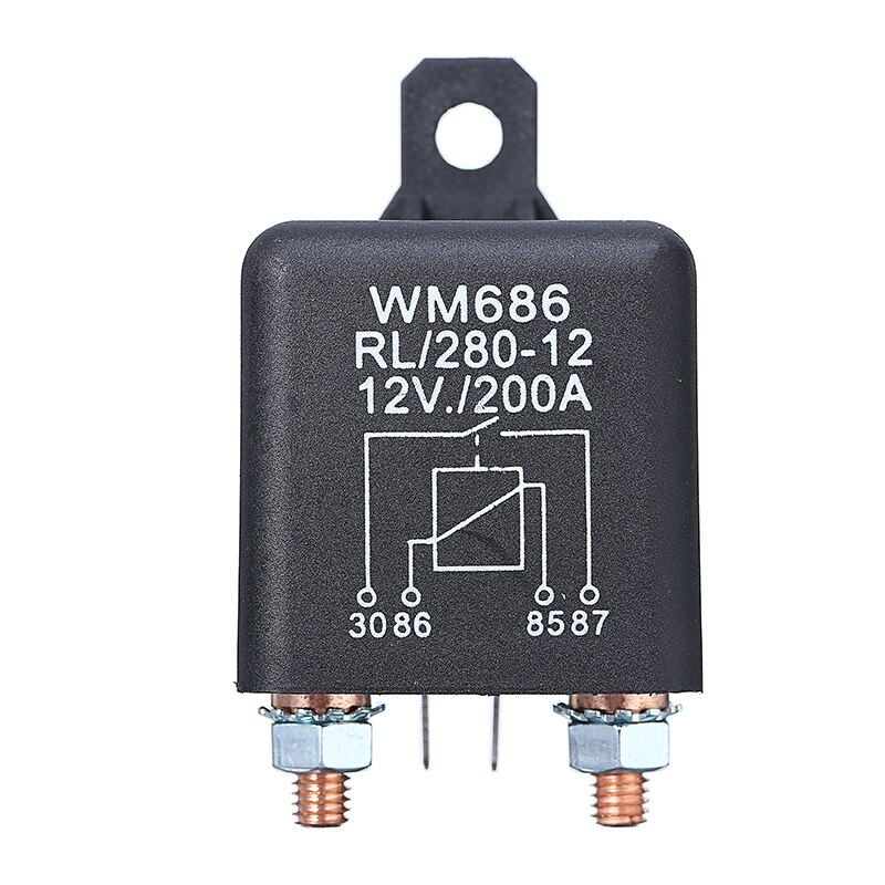 1pc Battery Car Auto 200A Cut-off Relay Starter Re... – Grandado