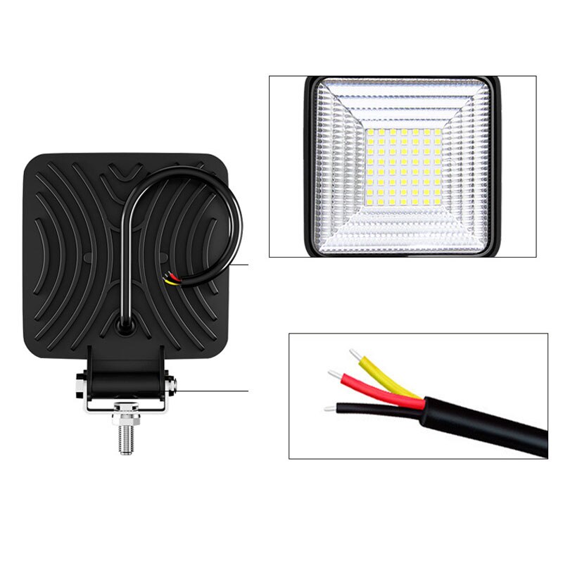 4 Inch 56LED 168W Off-Road Voertuig Spotlight Auto... – Grandado