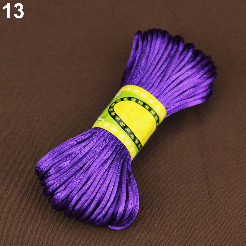 20 Colors Nylon Cord Thread Chinese Knot Macrame C... – Grandado