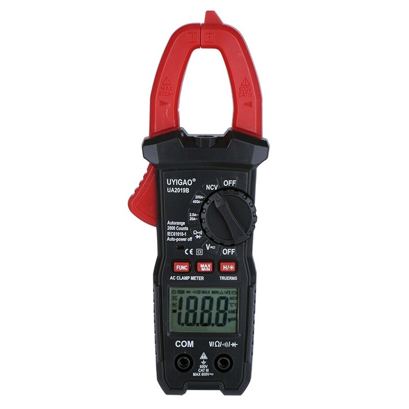 QHTITEC Clamp Meter True RMS Plier Ammeter Car Rep... – Grandado