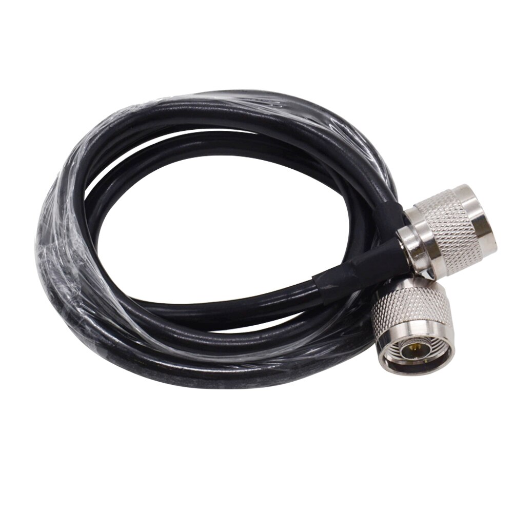 Black N male 1 Meter Cable with N Male connector f... – Vicedeal