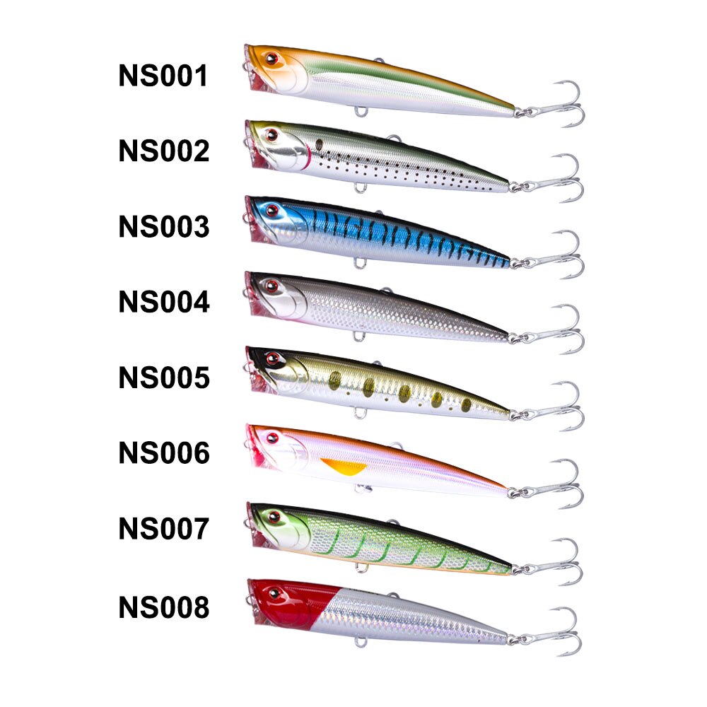Noeby NBL9069 popper fishing hard lure Topwater Fl... – Grandado