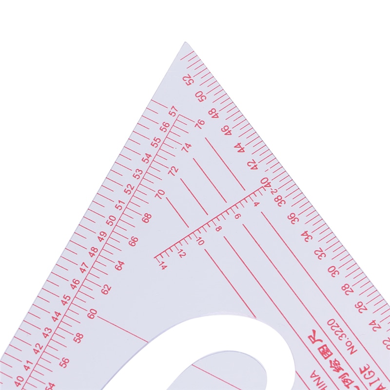 Multi-function Triangular Scale Ruler Measure Plas... – Vicedeal