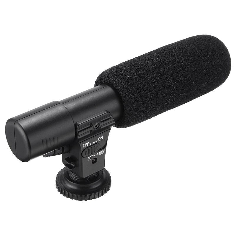 3.5mm External Stereo Microphone Mic For Canon Nik... – Vicedeal