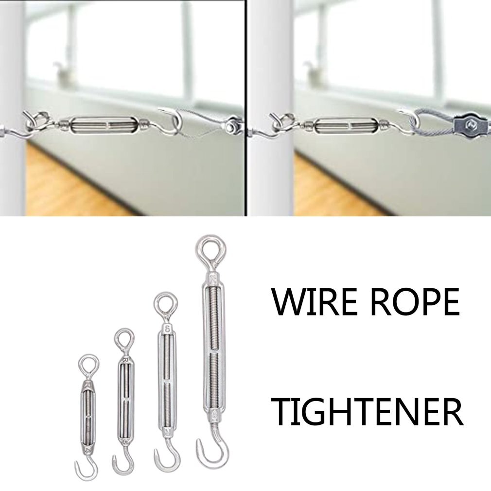 Wire Rope Tightener Stainless Steel Turnbuckle Scr... – Grandado