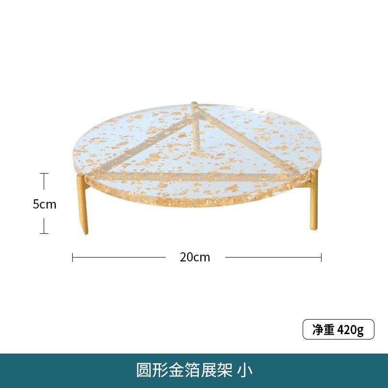 French golden dessert table decoration display rac... – Grandado