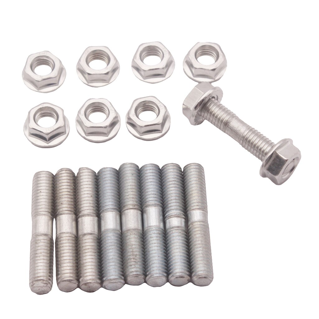 Steel Turbo Stud + Lock Nut Kit For SKYLINE For Tu... – Grandado