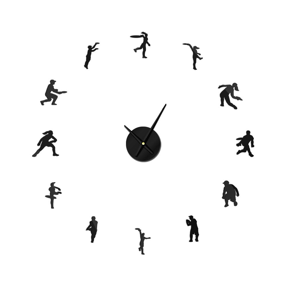 Badminton Sports DIY Wall Clock Home Decor Tennis ... – Grandado