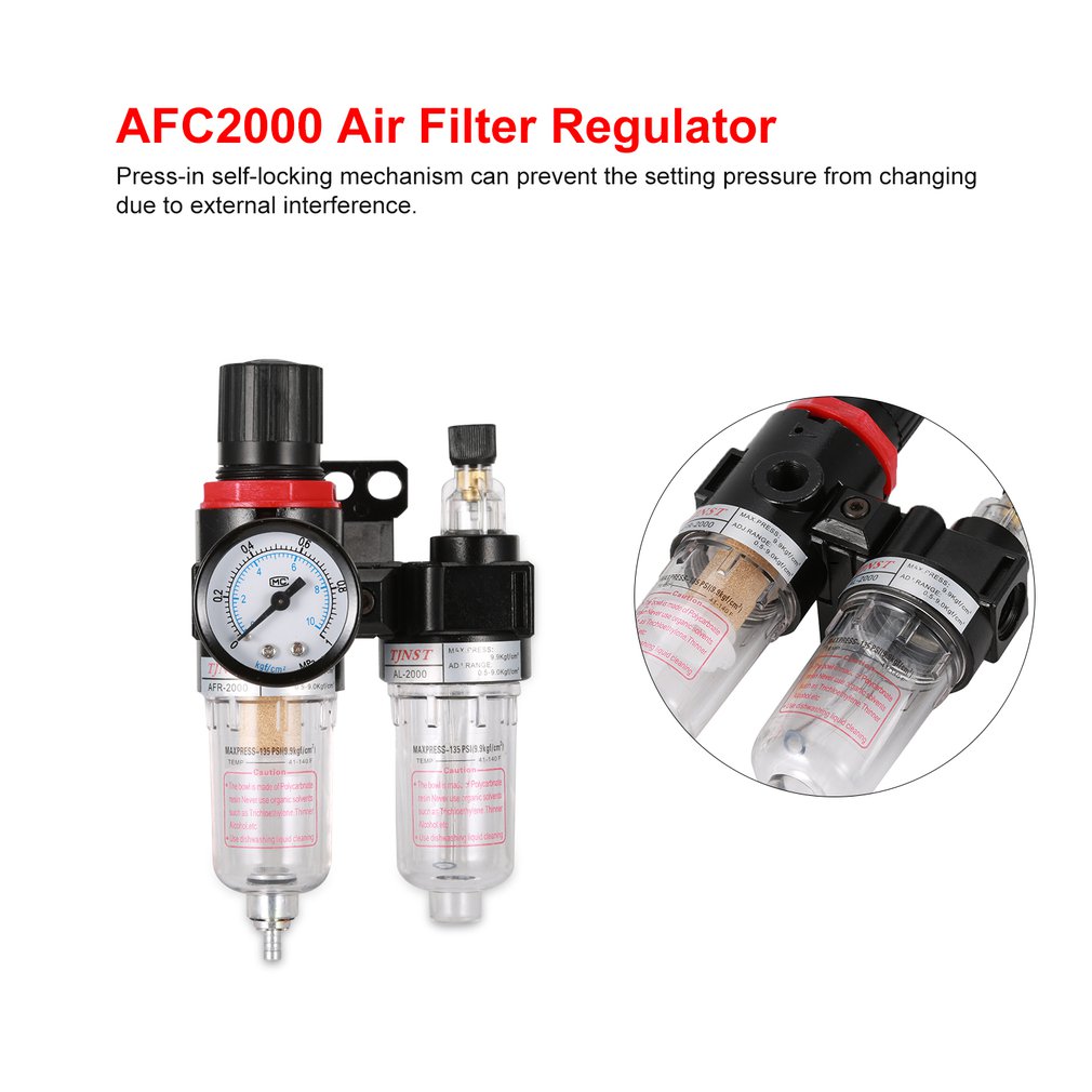 AFC2000 regulador de filtro de aire 1/4 "separador... – Grandado