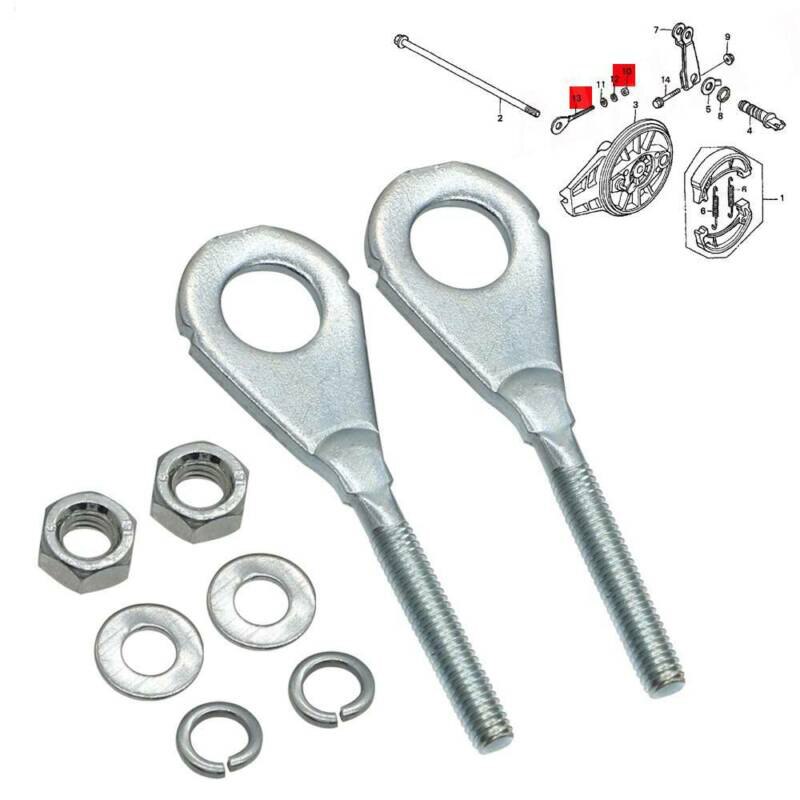 4PCS Fixed Gear Chain Adjust Bolt For Honda XR50R ... – Vicedeal