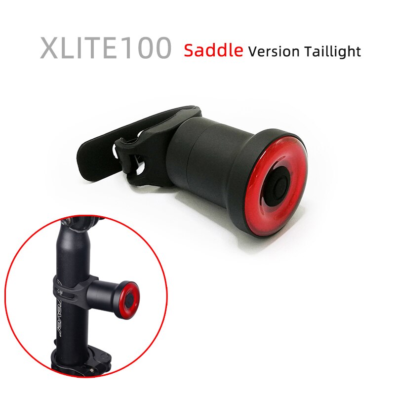 Xlite100 Fiets Achterlicht Auto Start/Stop Brake S... – Vicedeal