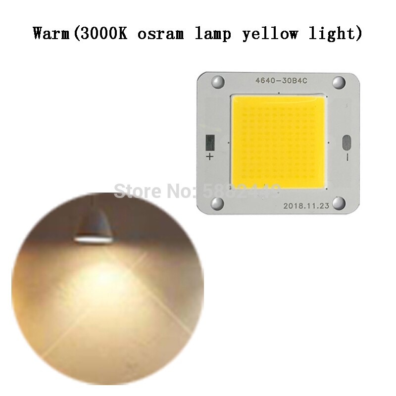 32V 12V 50W 80W White Warm Cold Full Spectrum COB ... – Grandado