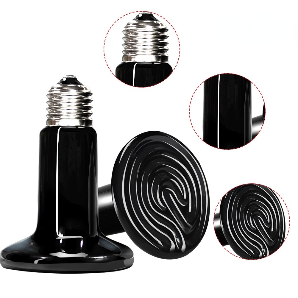 220V 110V Mini Heat Emitter Light Bulb Heat Lamp P... – Grandado