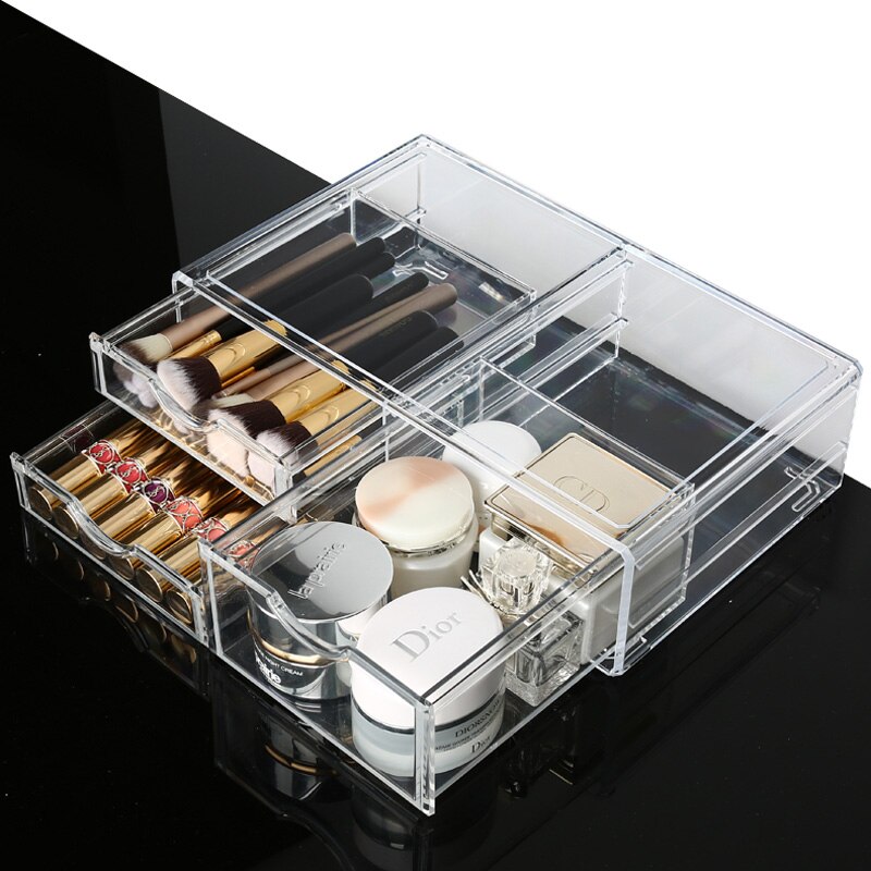 Household Acrylic Transparent Makeup Organizer Sto... – Grandado