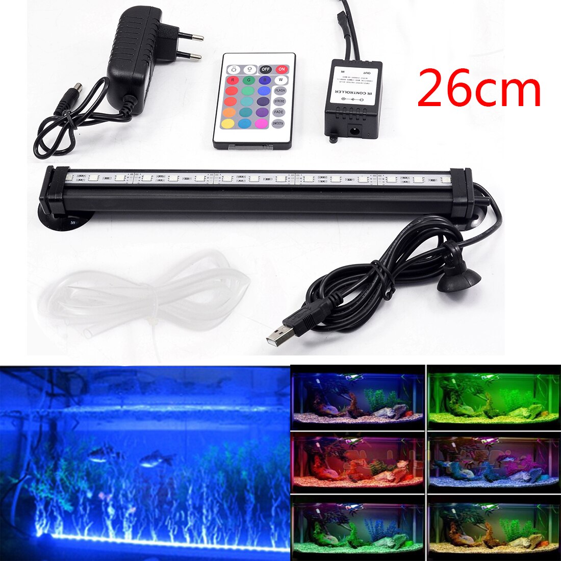 Éclairage Led submergé pour Aquarium 26cm/10 pouce... – Grandado