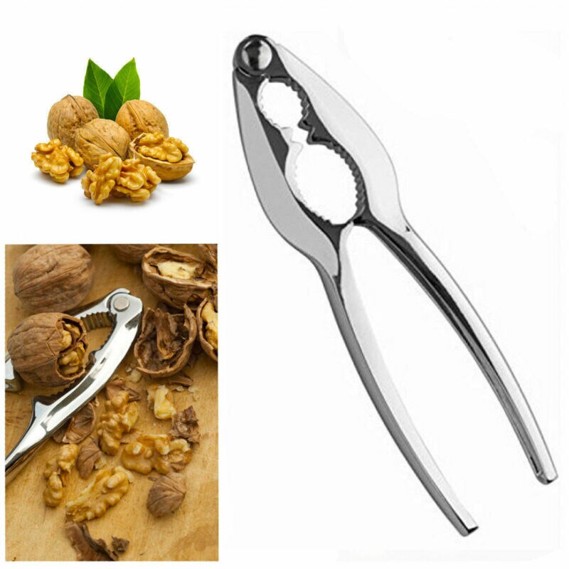 Aluminum Kitchen Quick Tool Cracker Walnut Nutcrac... – Grandado