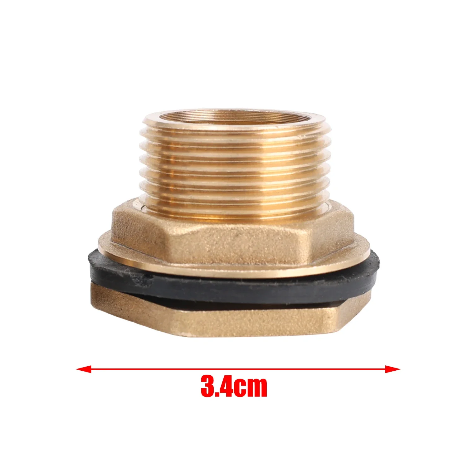 6-1PCS Water Butt Tap Connector Threaded Brass Buc... – Grandado