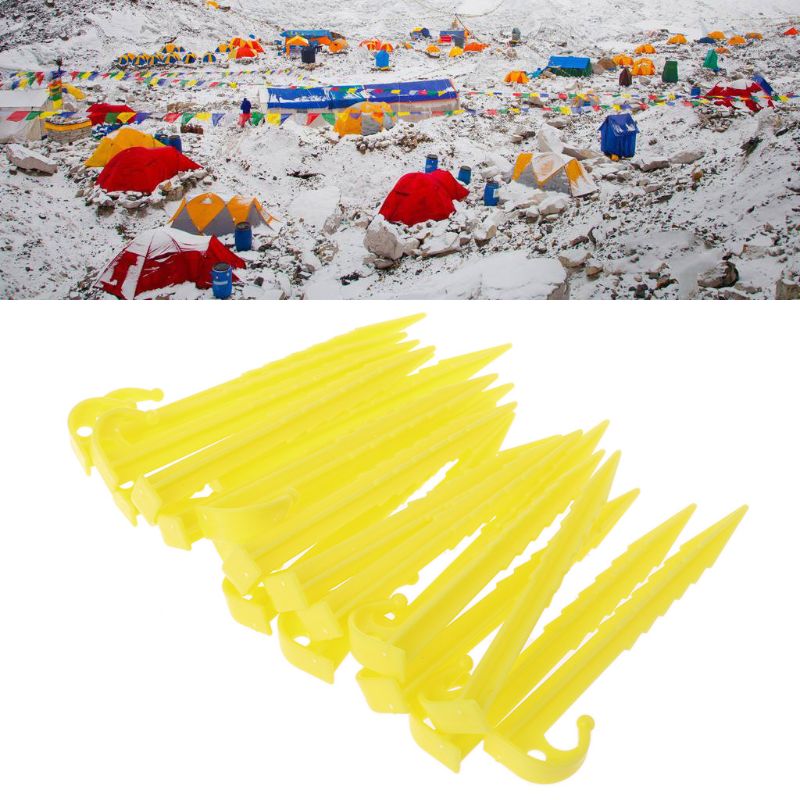 20Pcs Garden Plastic Stakes Tent Pegs for Holding ... – Grandado