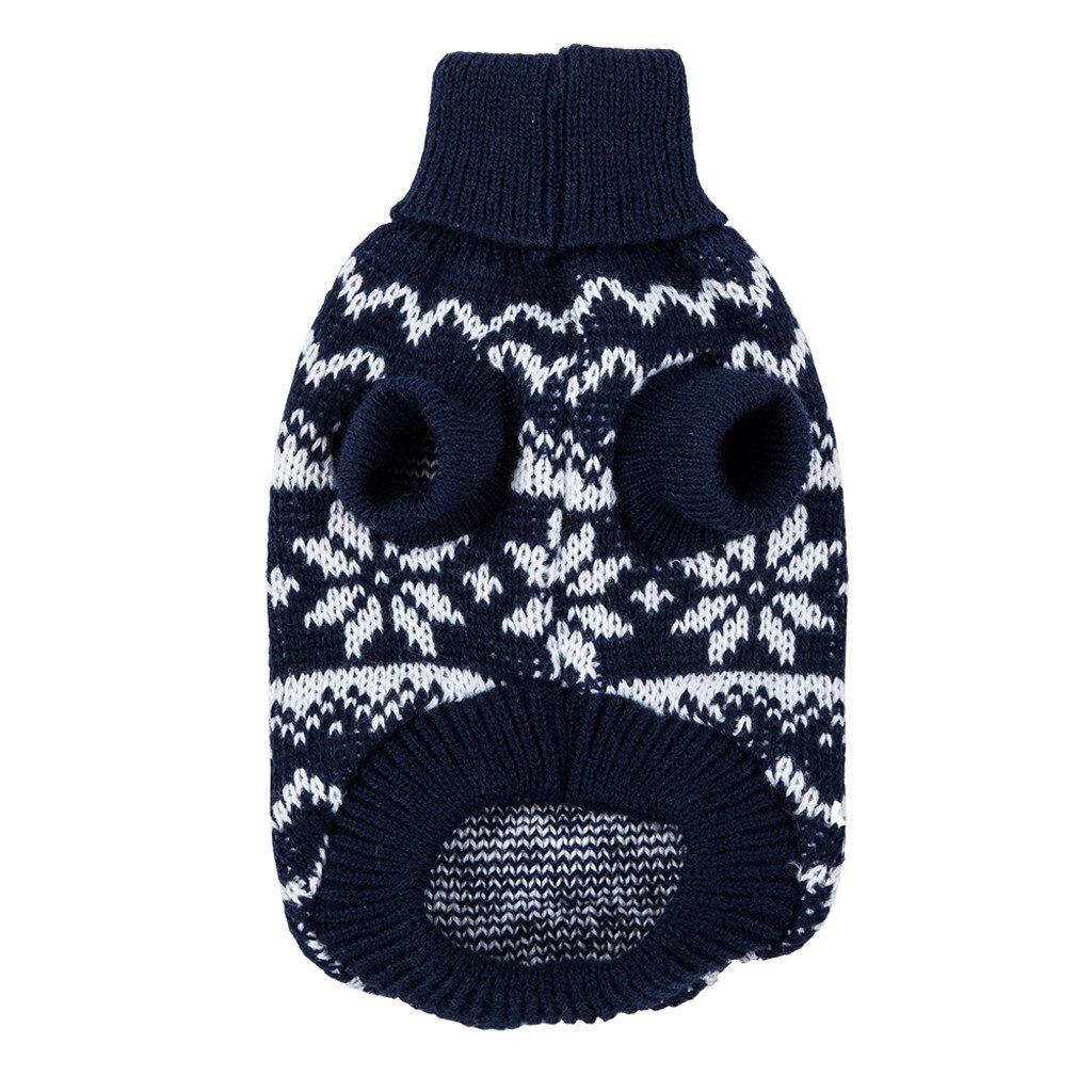 Transer Snowflake Pattern Pet Dog Sweater Winter W... – Vicedeal
