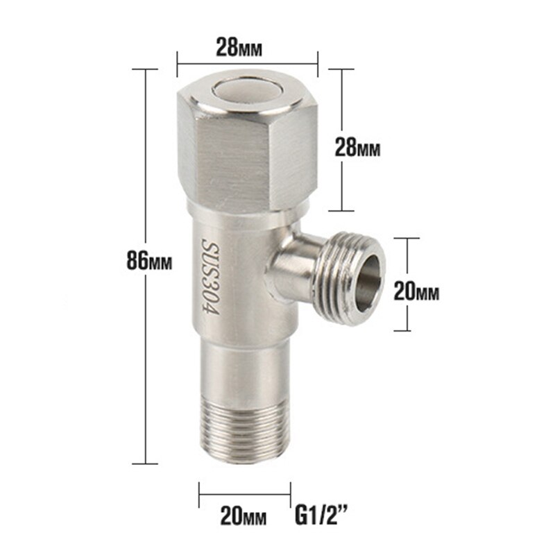 Bathroom Stainless Steel Three-strip Handle Triang... – Vicedeal