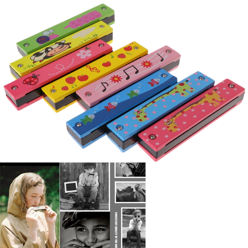 16 Holes Cute Harmonica Kids Wind Instrument Begin... – Vicedeal