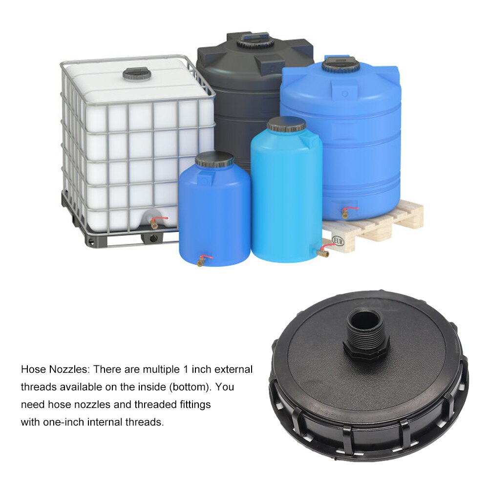 Ibc Ton Emmer Plastic Cover Met DN150 Enkel Gat Ex... – Vicedeal