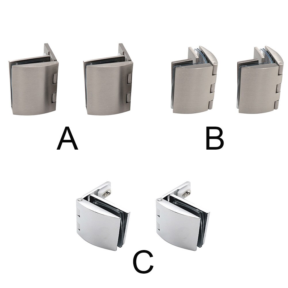 2pcs Easy Install Glass Clamp Hardware With Screws... – Vicedeal