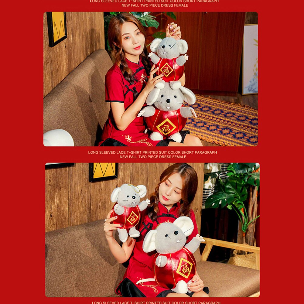 Year Party Mascot Doll Blessing Kids Zodiac Home D... – Grandado