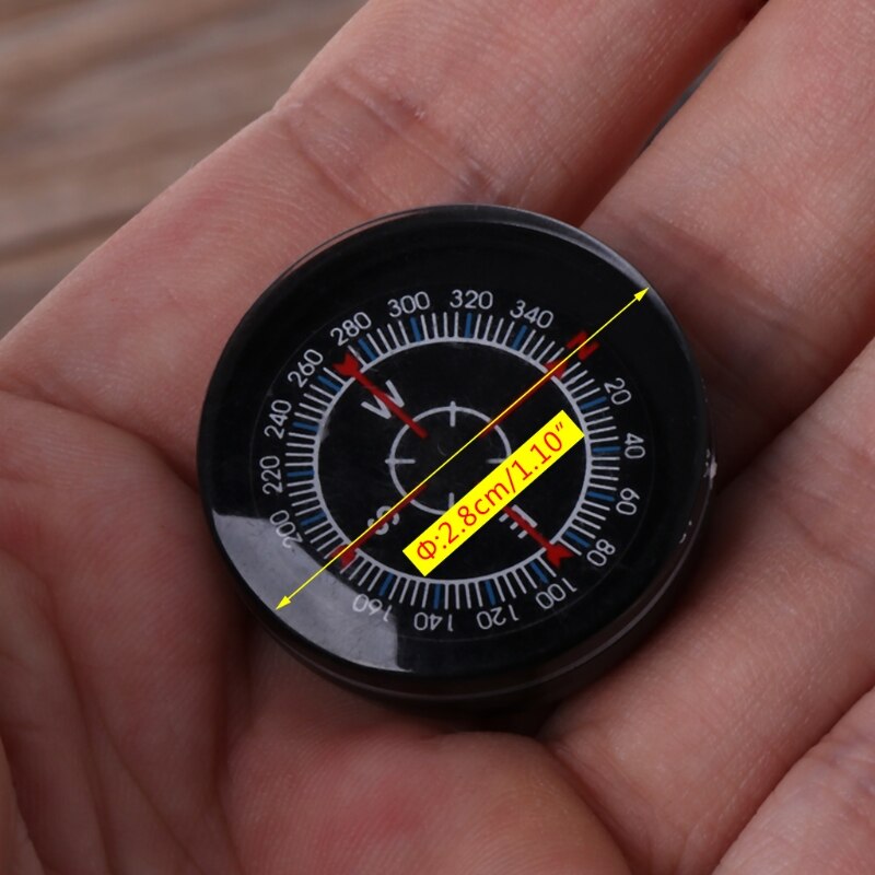 Portable Mini Oiling Survival Button Compass Hikin... – Grandado