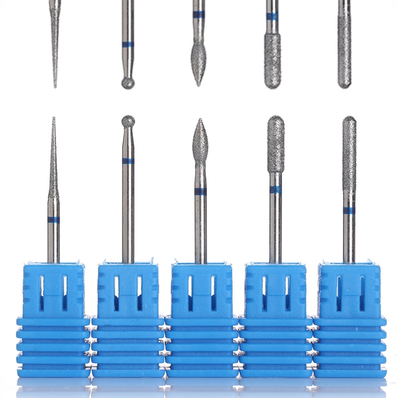 11 Types Nail Drill Bit Burr Milling Gel Nails Cut... – Grandado