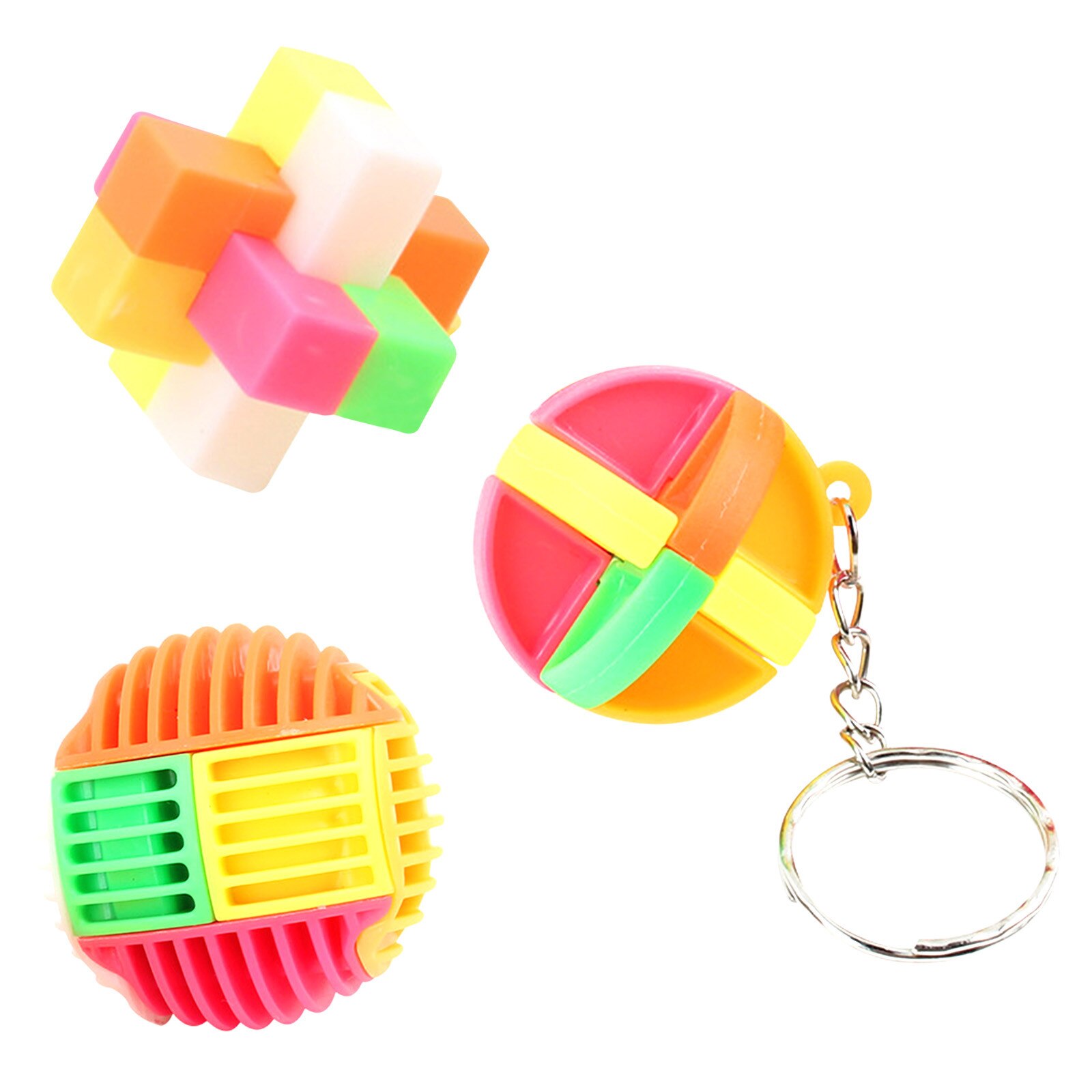 Iq Brain Teaser Kong Ming Luban 3D Lock Elkaar Gri... – Vicedeal