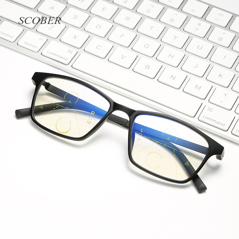 TR90 anti-blue Progressive multifocal reading glas... – Grandado
